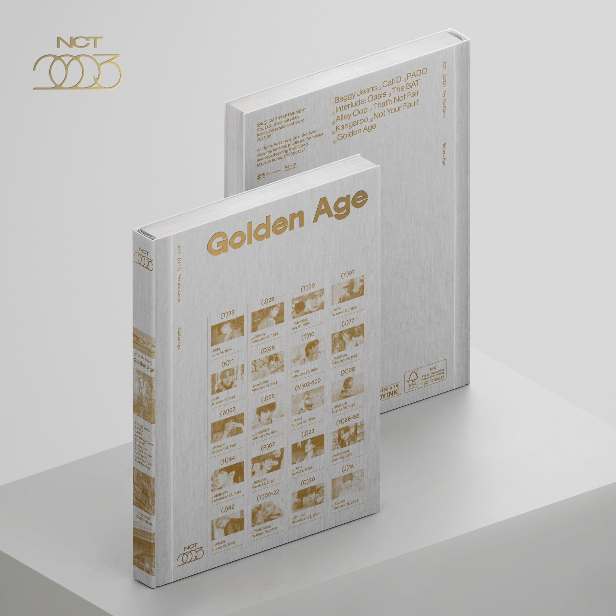 NCT - 4th Album [Golden Age] (Archiving Ver.) – Kpop NW