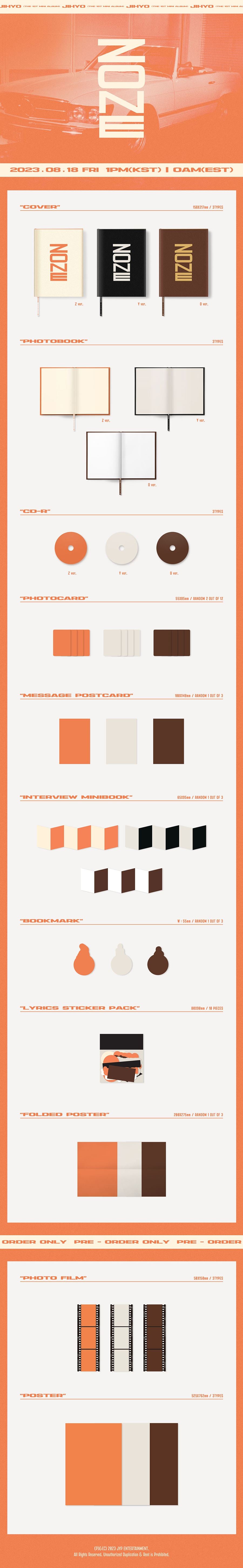 JIHYO - The 1st Mini Album [ZONE] – Kpop NW