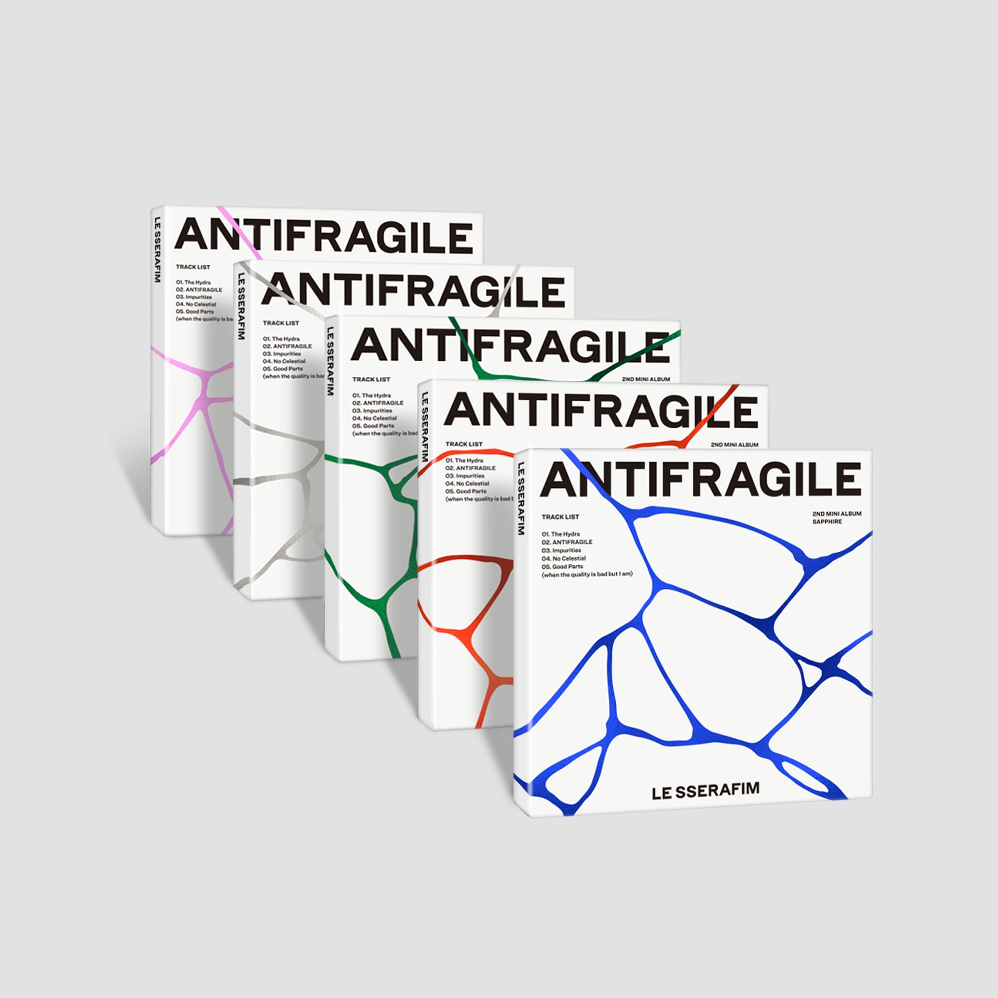 LE SSERAFIM - 2nd Mini Album [ANTIFRAGILE] (Compact) – Kpop NW