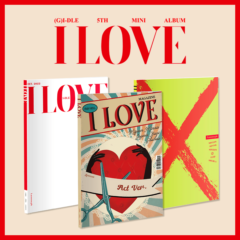 KPOP NW - (G)I-DLE - 5th Mini Album [I LOVE] – Kpop NW